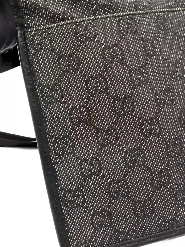Gucci Gg Denim Shoulder Bag