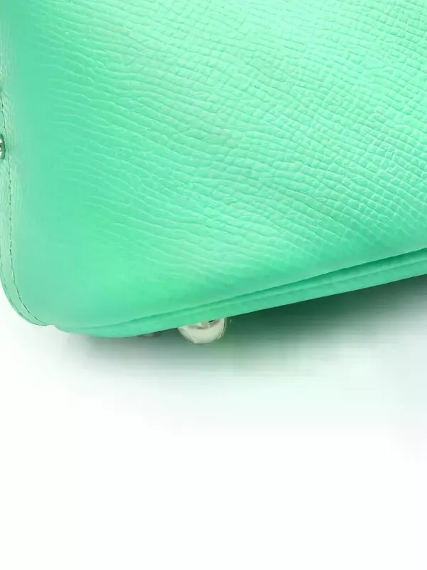 Hermès Bolide 1923 25 Leather Tote - Green
