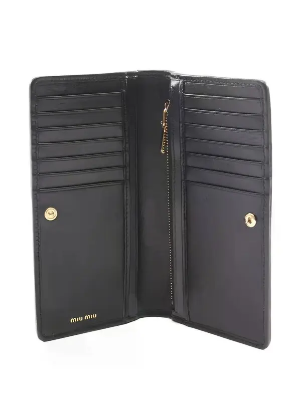 Miu Miu Bi-fold Leather Wallet