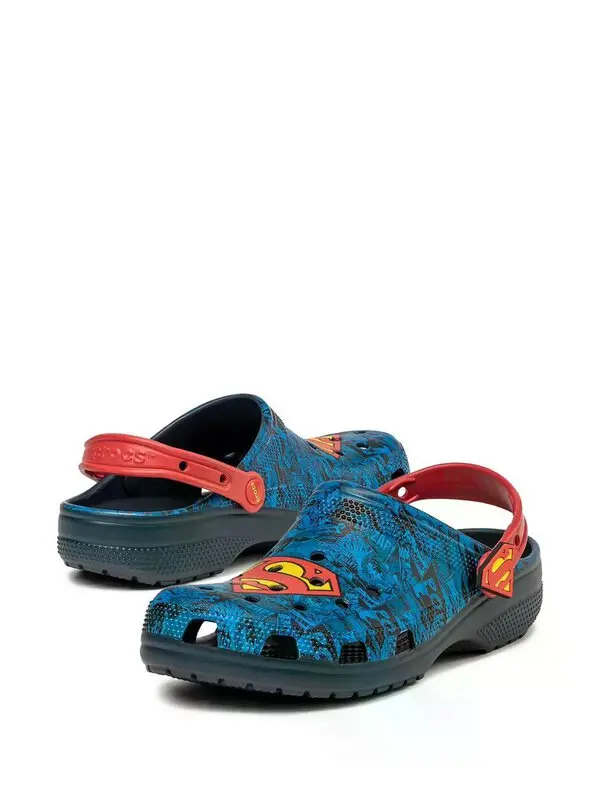 CROCS Clog Dc Comics Superman Sandals - Blue