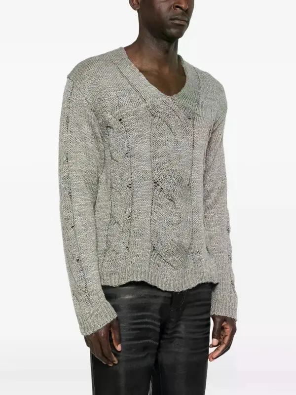 Our Legacy Link Cable-knit Sweater
