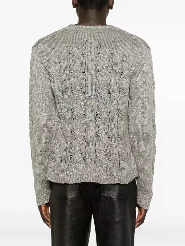 Our Legacy Link Cable-knit Sweater