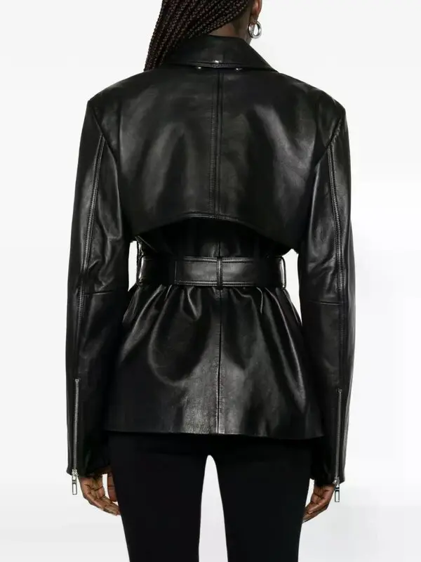 Sportmax Belted Jacket - Black