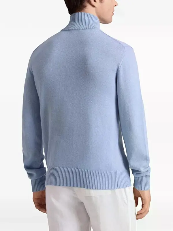 Vilebrequin Zipped Cardigan - Blue