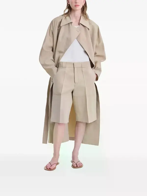 FFORME Orly Double-breasted Coat - Neutrals