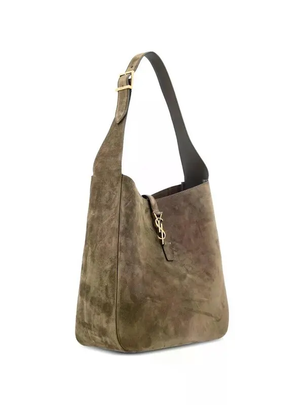 Saint Laurent Large Le 5 À 7 Supple Shoulder Bag - Green