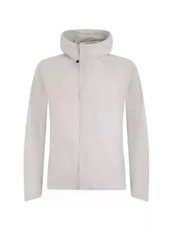 Herno Zip-up Hooded Jacket - Grey