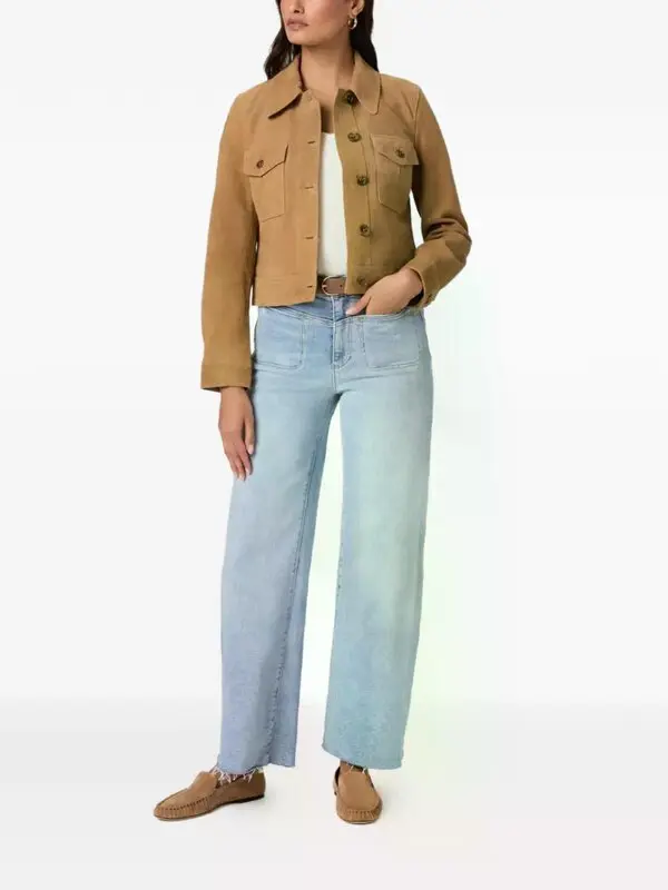 Paige Anessa Wide-leg Jeans - Blue