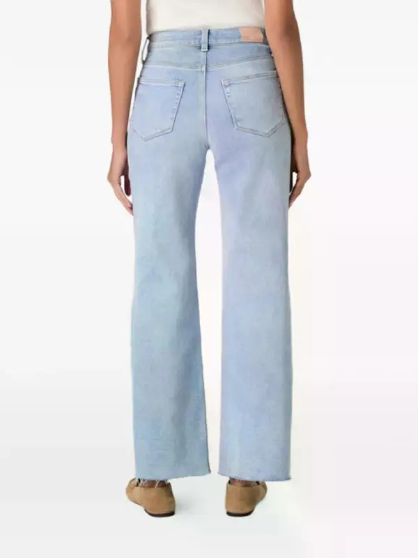 Paige Anessa Wide-leg Jeans - Blue