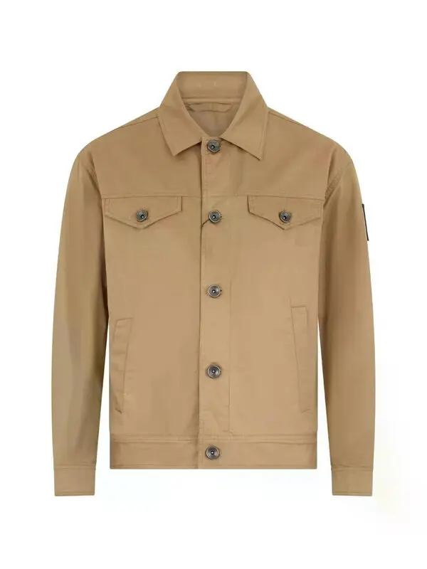Herno Flap-pocket Shirt Jacket - Neutrals
