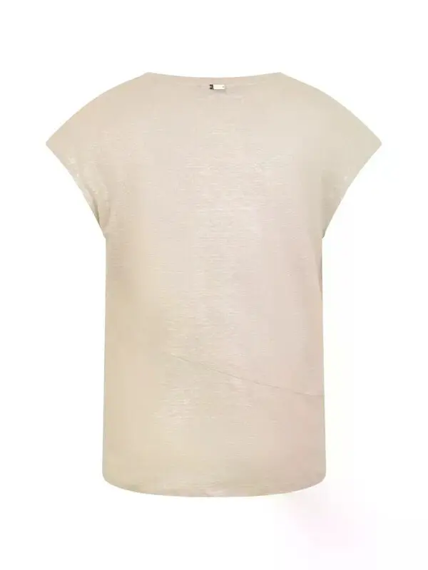Herno V-neck T-shirt - Neutrals