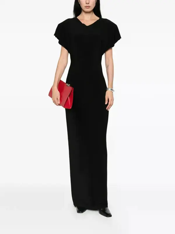 Norma Kamali Short-sleeve Fitted Dress