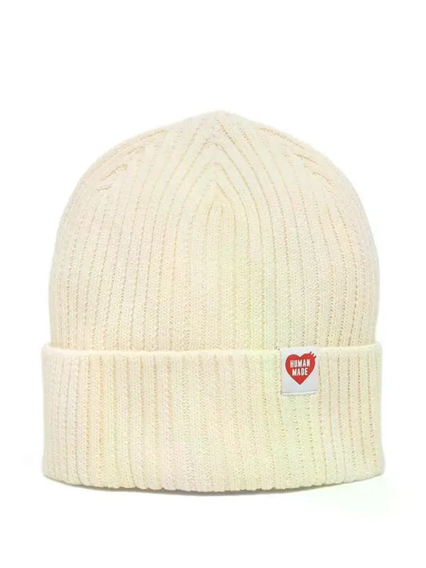 HUMAN MADE Ribbed Beanie - Neutrals
