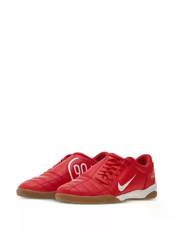 Nike Total 90 Logo Quilted Sneakers - Red