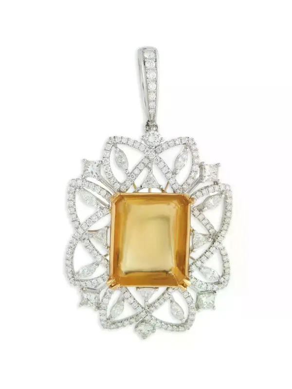 LB EXCLUSIVE Diamond Pendant - Silver
