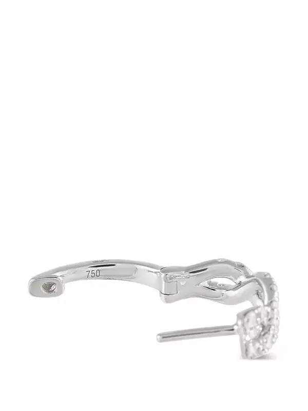LB EXCLUSIVE Diamond Hoop Earrings