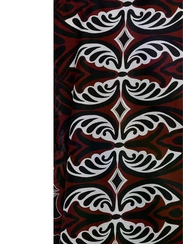 Devotion Patterned Short Sleeve Shirt