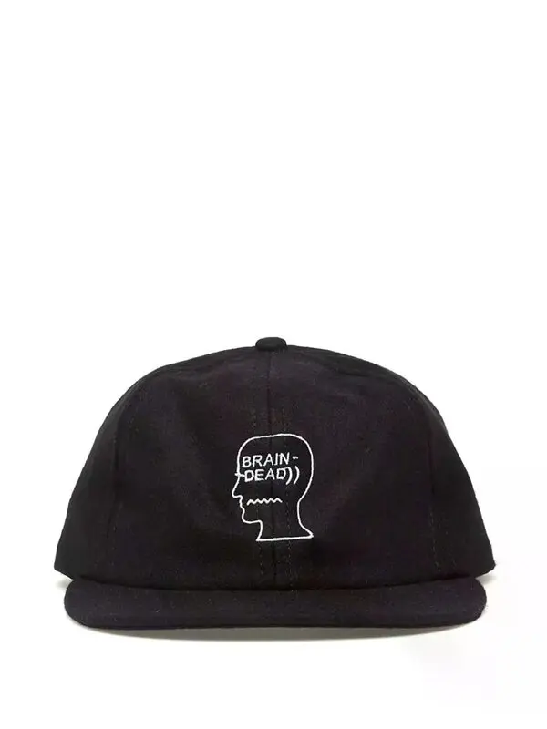 BRAIN DEAD Logo Baseball Cap - Black