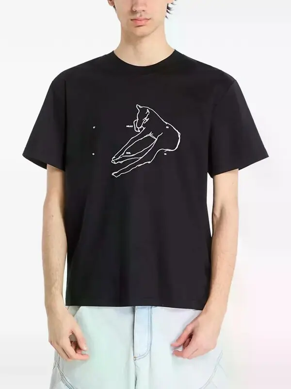 HELIOT EMIL Colt T-shirt - Black