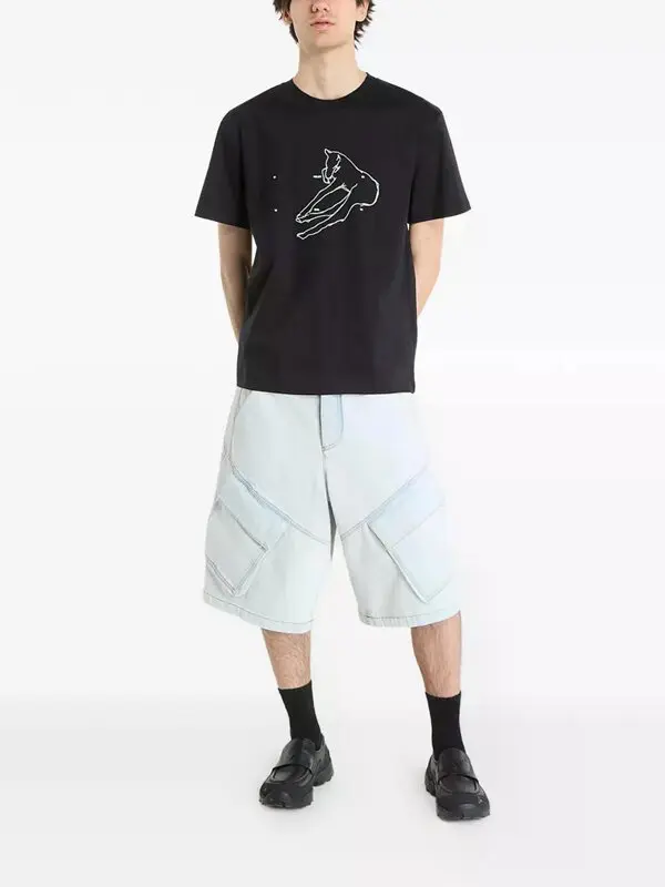 HELIOT EMIL Colt T-shirt - Black