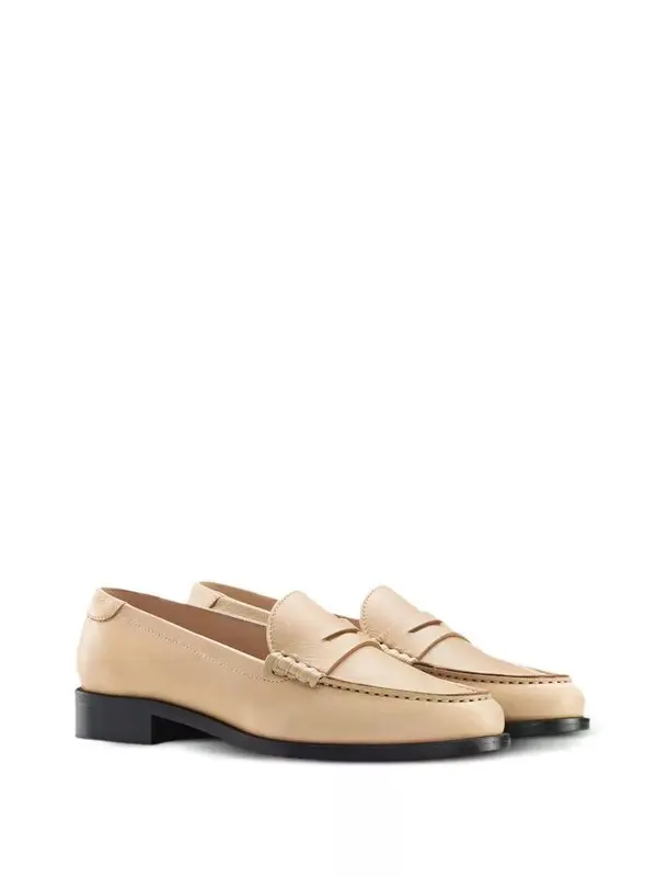 Koio Penny Loafers With Strap