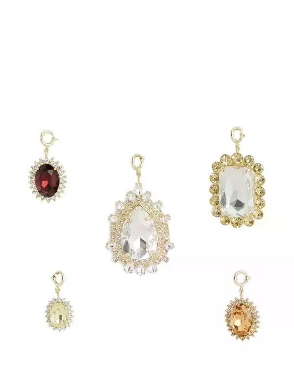 Rabanne 1969 Gemstone Charms Set - Gold