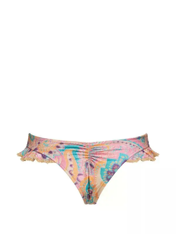 DEL MAAR Printed Bikini Bottom