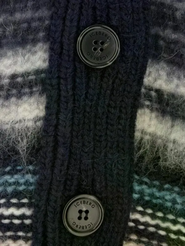 Iceberg Striped Cardigan