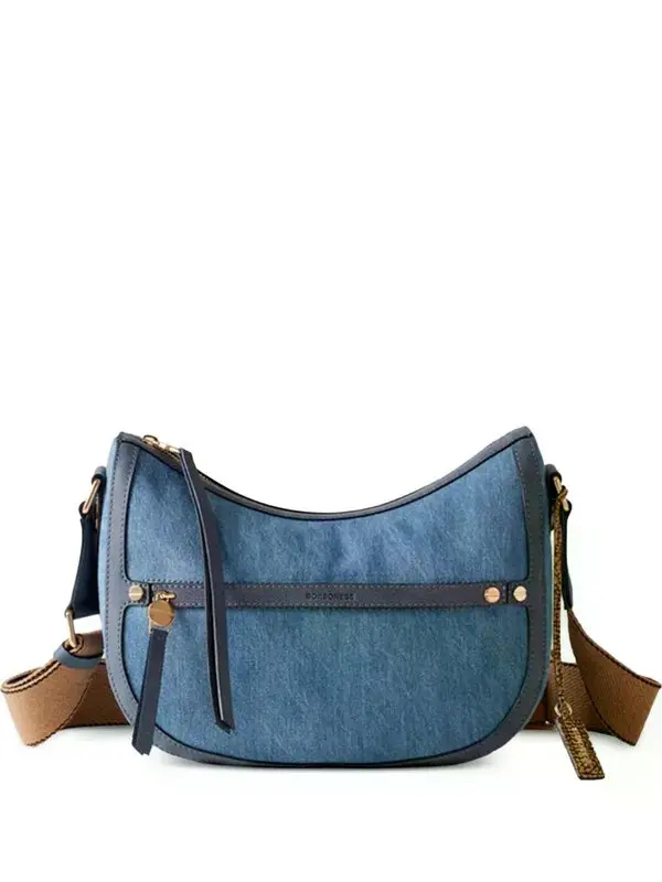 Borbonese Luna Shoulder Bag - Blue