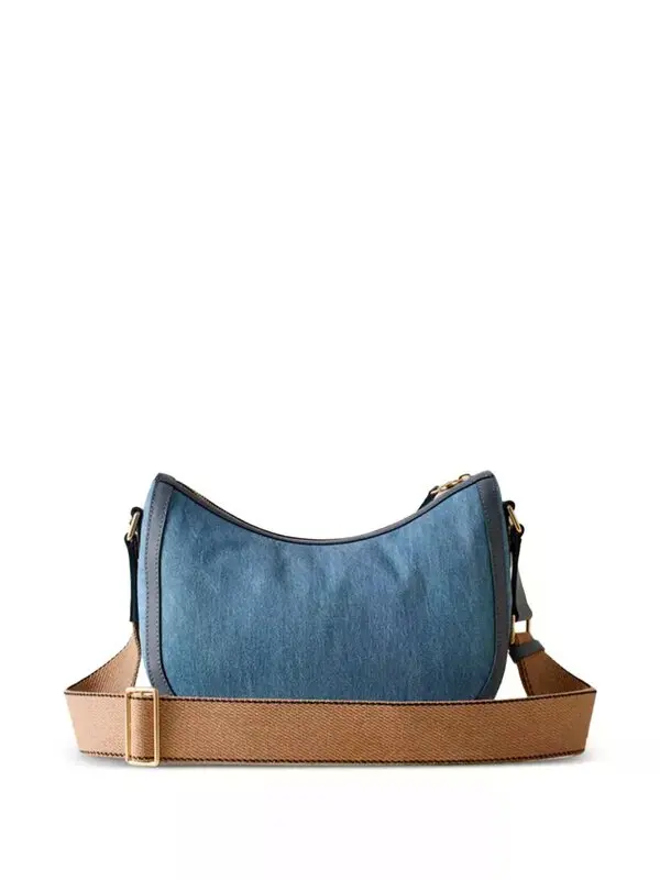 Borbonese Luna Shoulder Bag - Blue