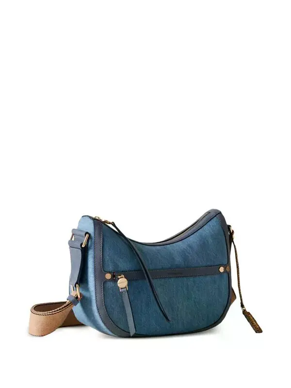 Borbonese Luna Shoulder Bag - Blue