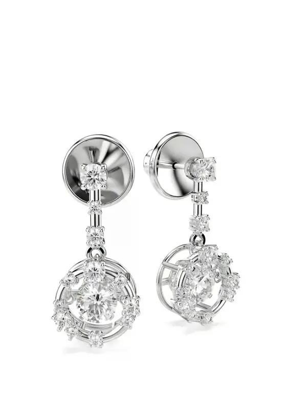 SWAROVSKI Constella Crystal-embellished Earrings - Silver