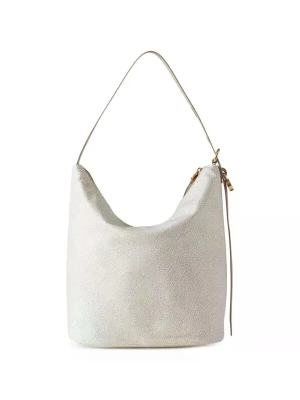 Borbonese Medium Prive Shoulder Bag - Neutrals