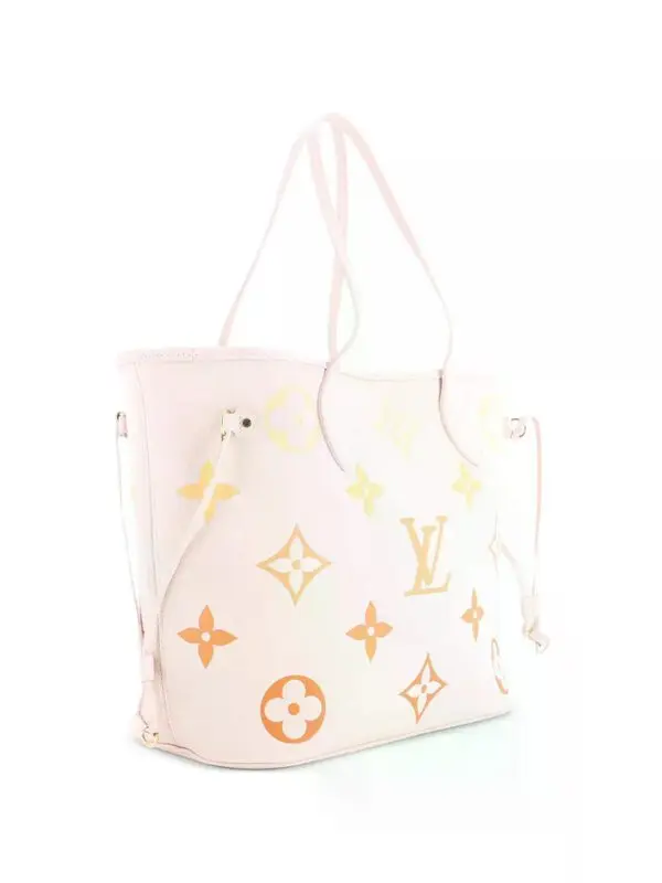 LOUIS VUITTON Neverfull Nm Degrade Monogram Empreinte Giant Mm Tote Bag - Neutrals