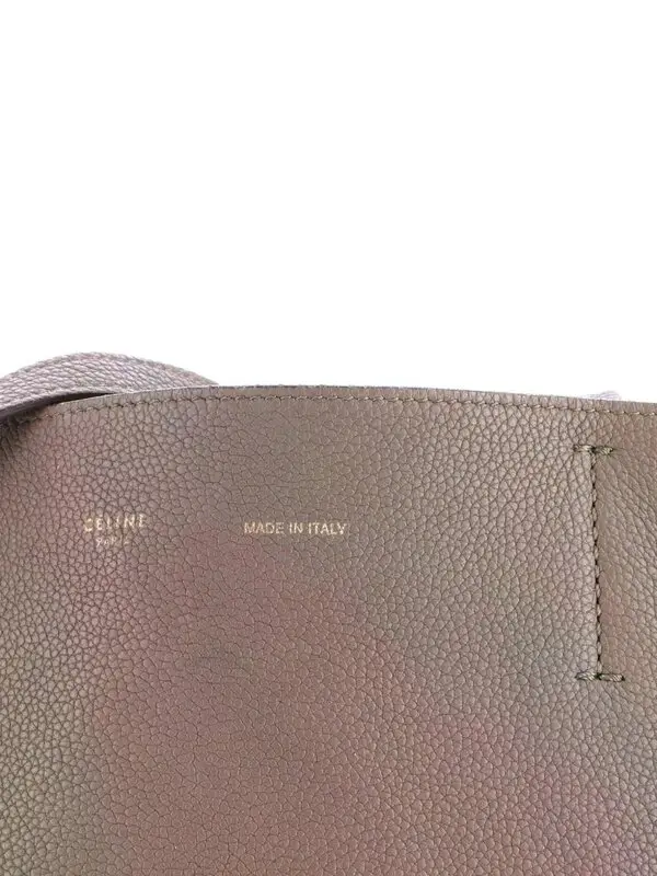 Celine Phantom Tie Cabas Medium Tote Bag - Brown
