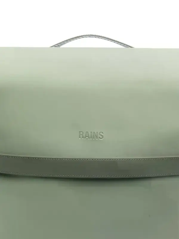 Rains Otg W3 Flap-closure Backpack - Green