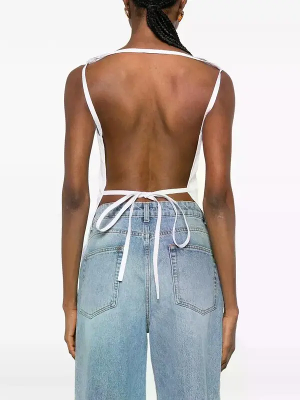 RÓHE Open-back Crushed Top