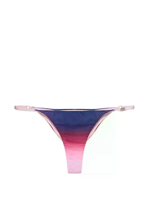 Casablanca Gradient-effect Bikini Bottom - Pink