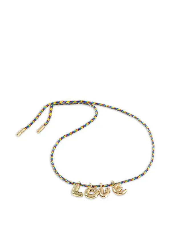 SORBET ISLAND Letters Charm Bracelet - Gold