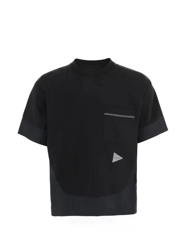 AND WANDER Short-sleeved Pocket T-shirt
