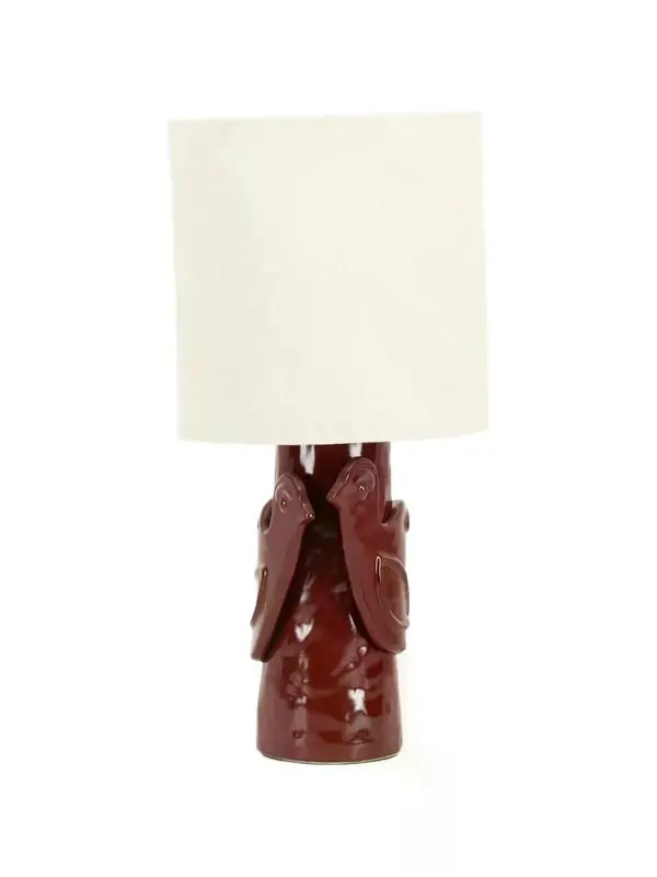 SERAX Stoneware Bird Table Lamp - Red