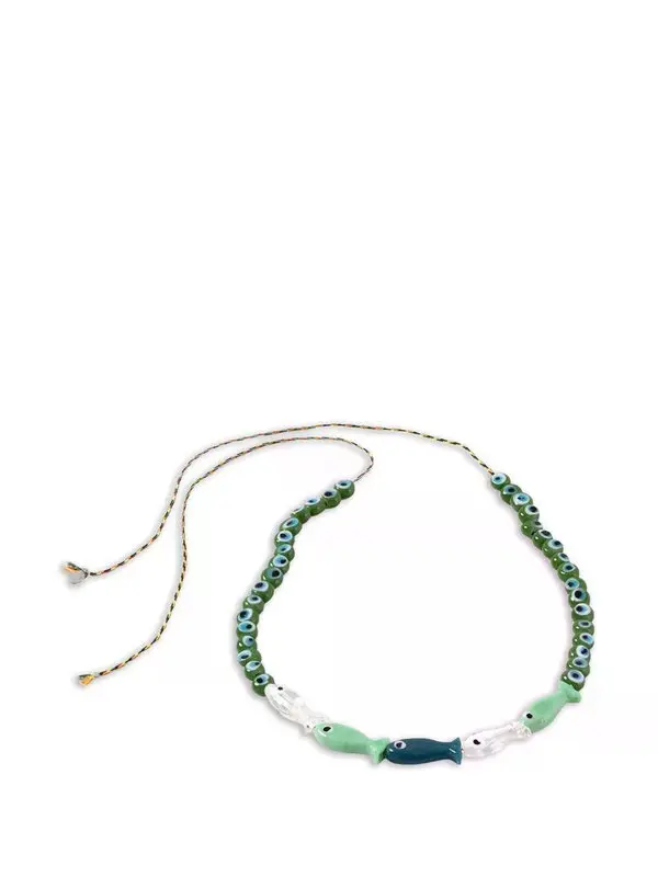 SORBET ISLAND Fish Bead Bracelet - Green