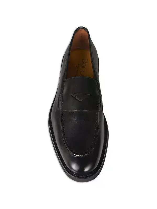 DOUCAL'S Leather Flat Loafers