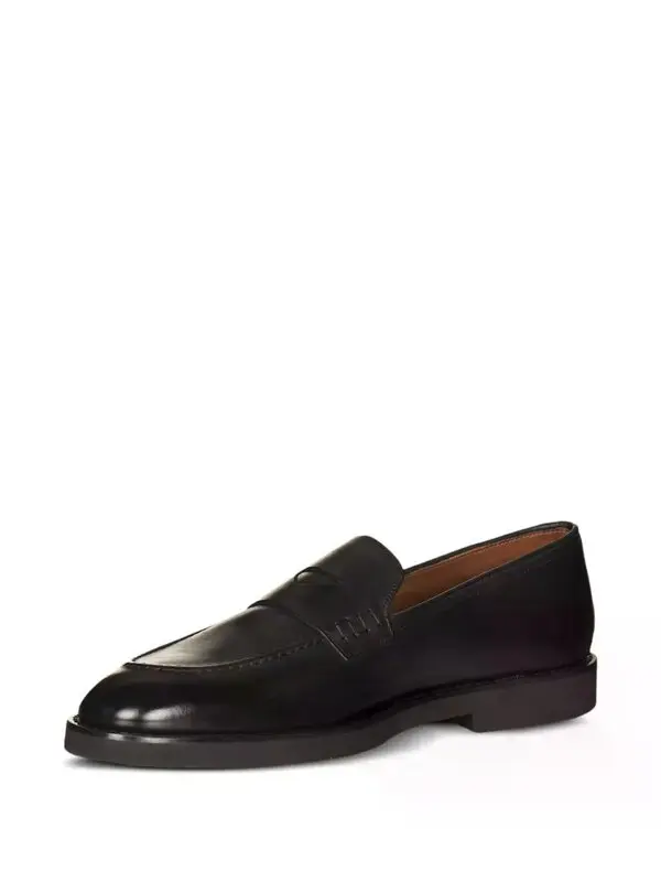 DOUCAL'S Leather Flat Loafers