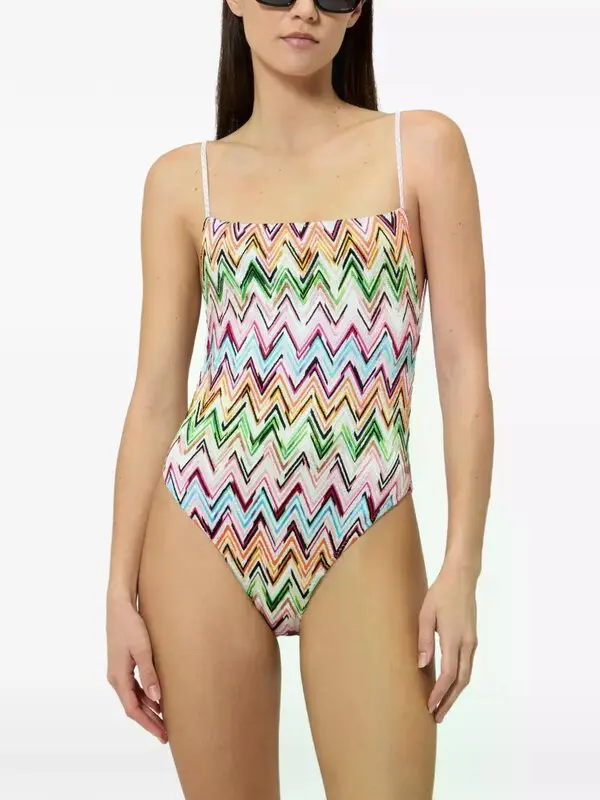 Missoni Zigzag One-piece Swimsuit