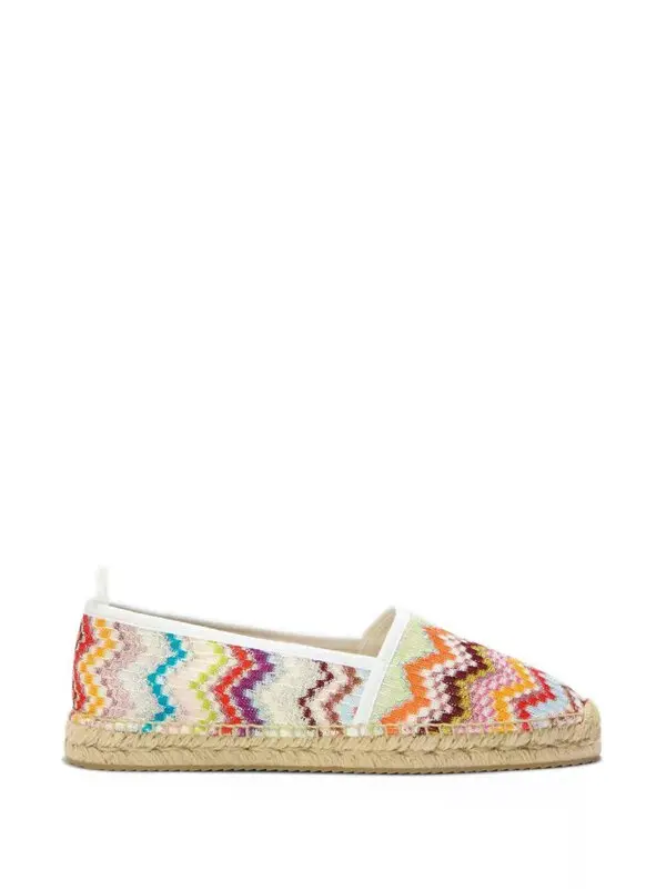 Missoni Zigzag Espadrilles - Orange