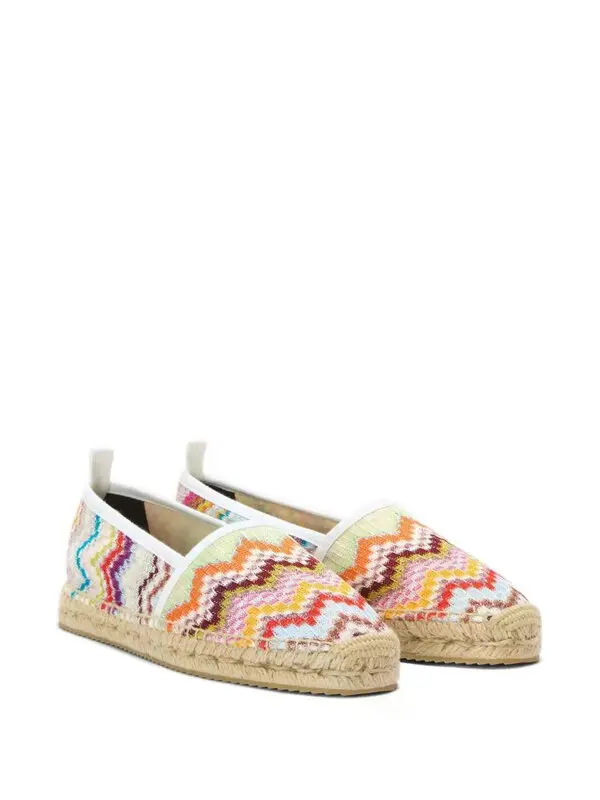 Missoni Zigzag Espadrilles - Orange