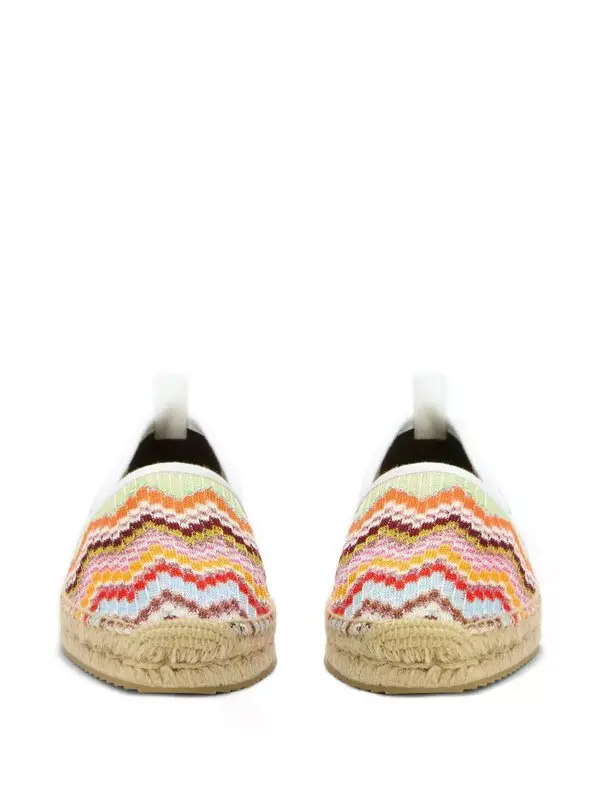 Missoni Zigzag Espadrilles - Orange