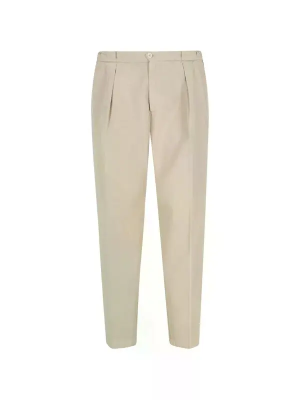 BRIGLIA 1949 Button-fastening Pleated Trousers - Neutrals