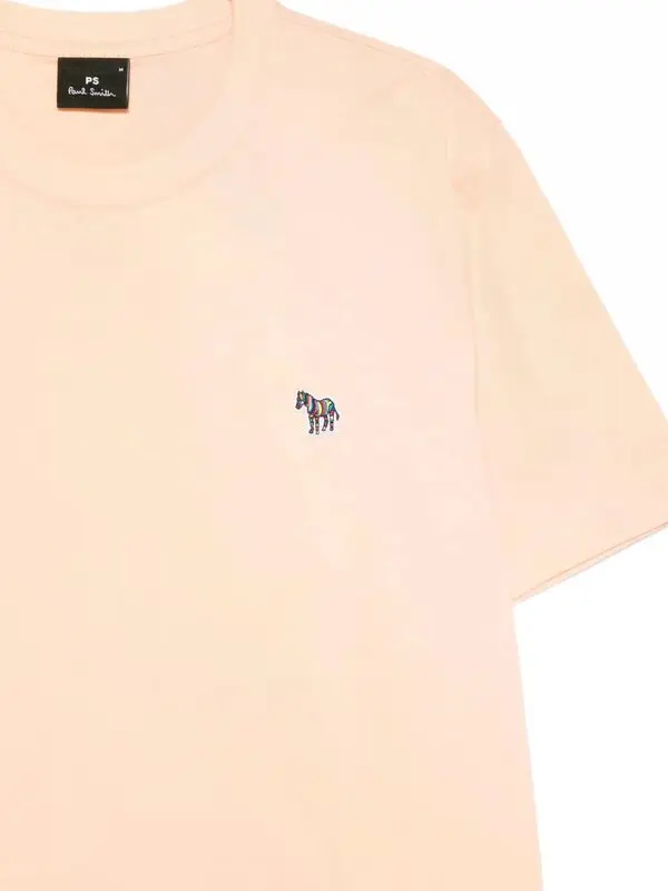 Paul Smith Zebra-embroidered T-shirt